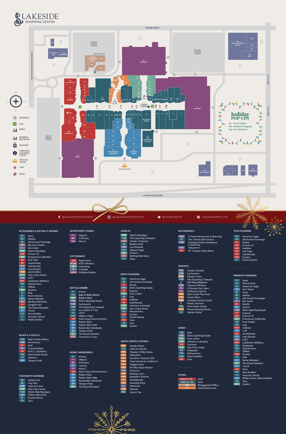 Directory — Lakeside Shopping