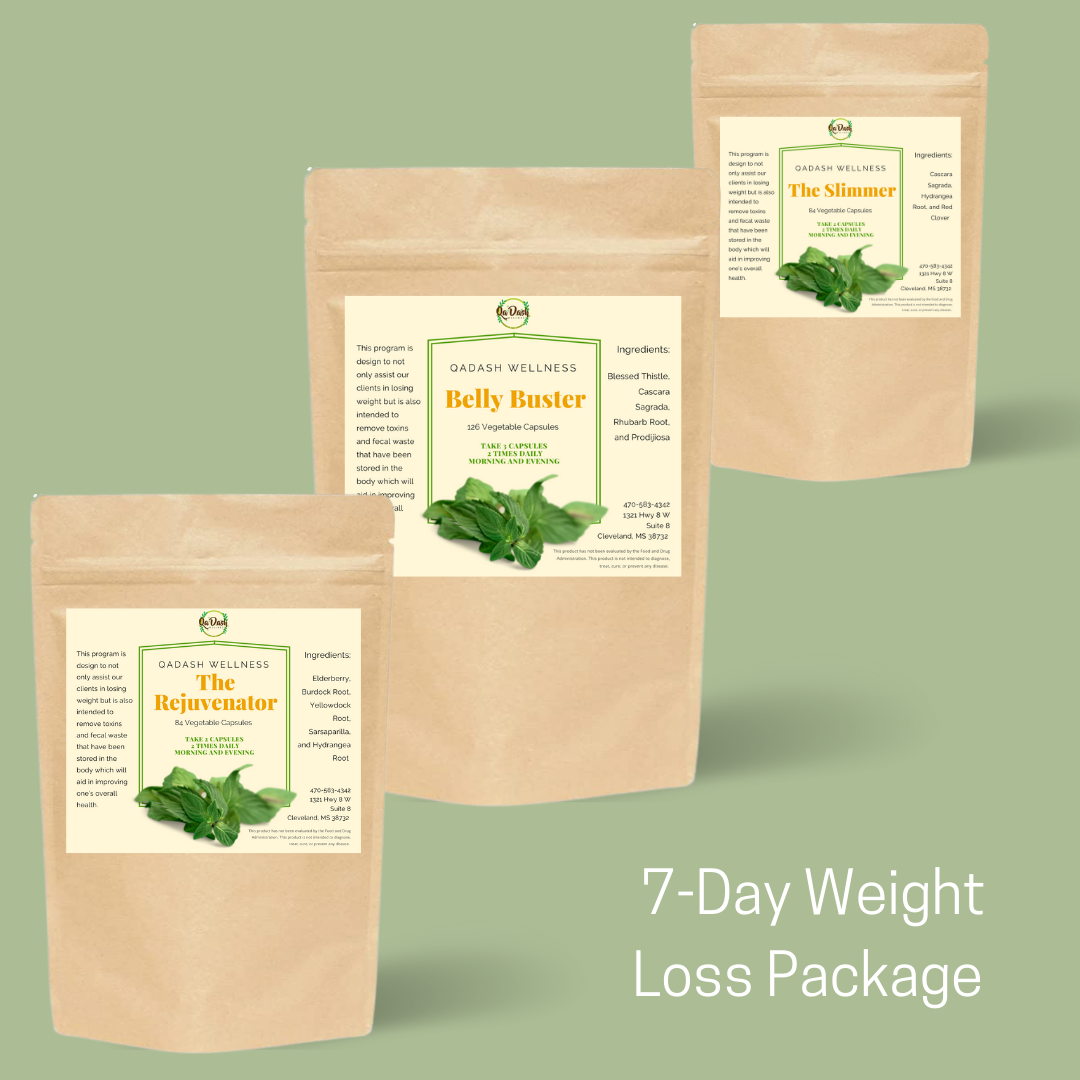 7 Day Weight Loss Package — QaDash Wellness