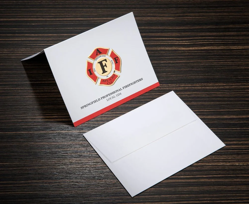 IAFF Stationery — Firefighters Print & Design