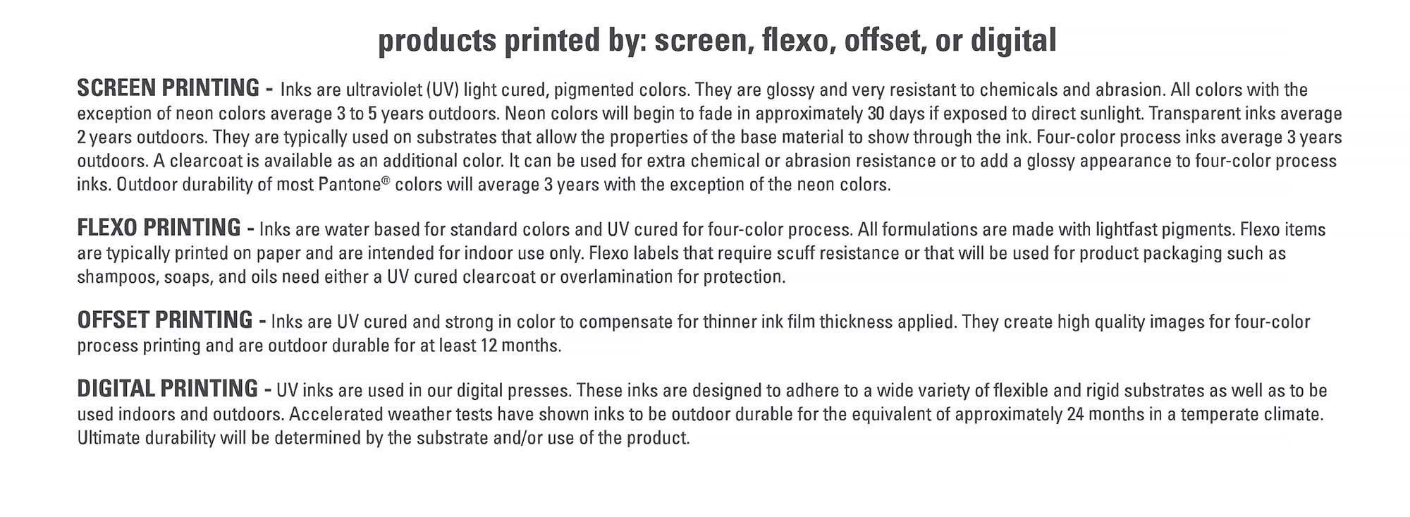 Gil-line Color Chart — Firefighters Print & Design