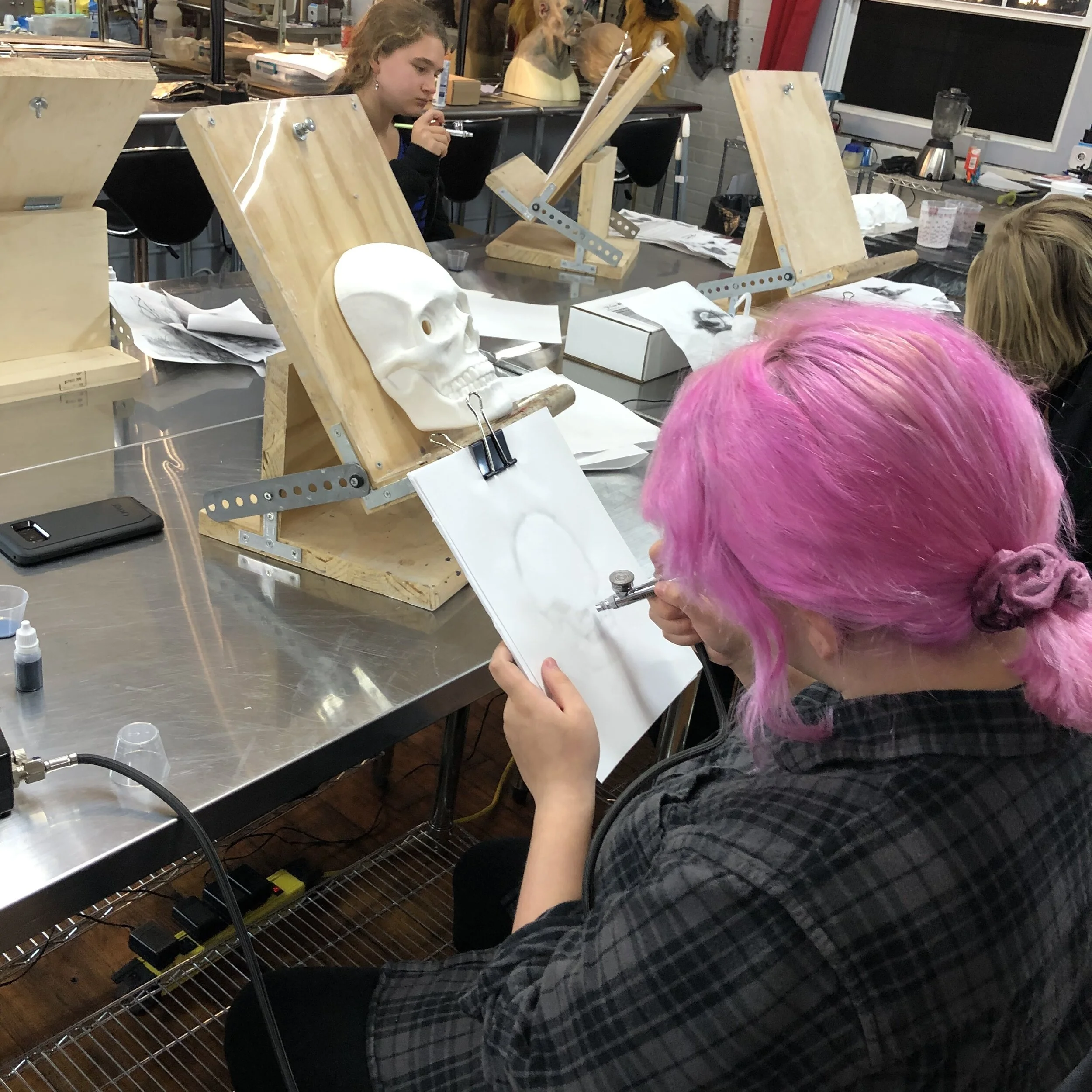 Airbrushing 101 Workshop - (in studio) — Tyler Green FX Studio