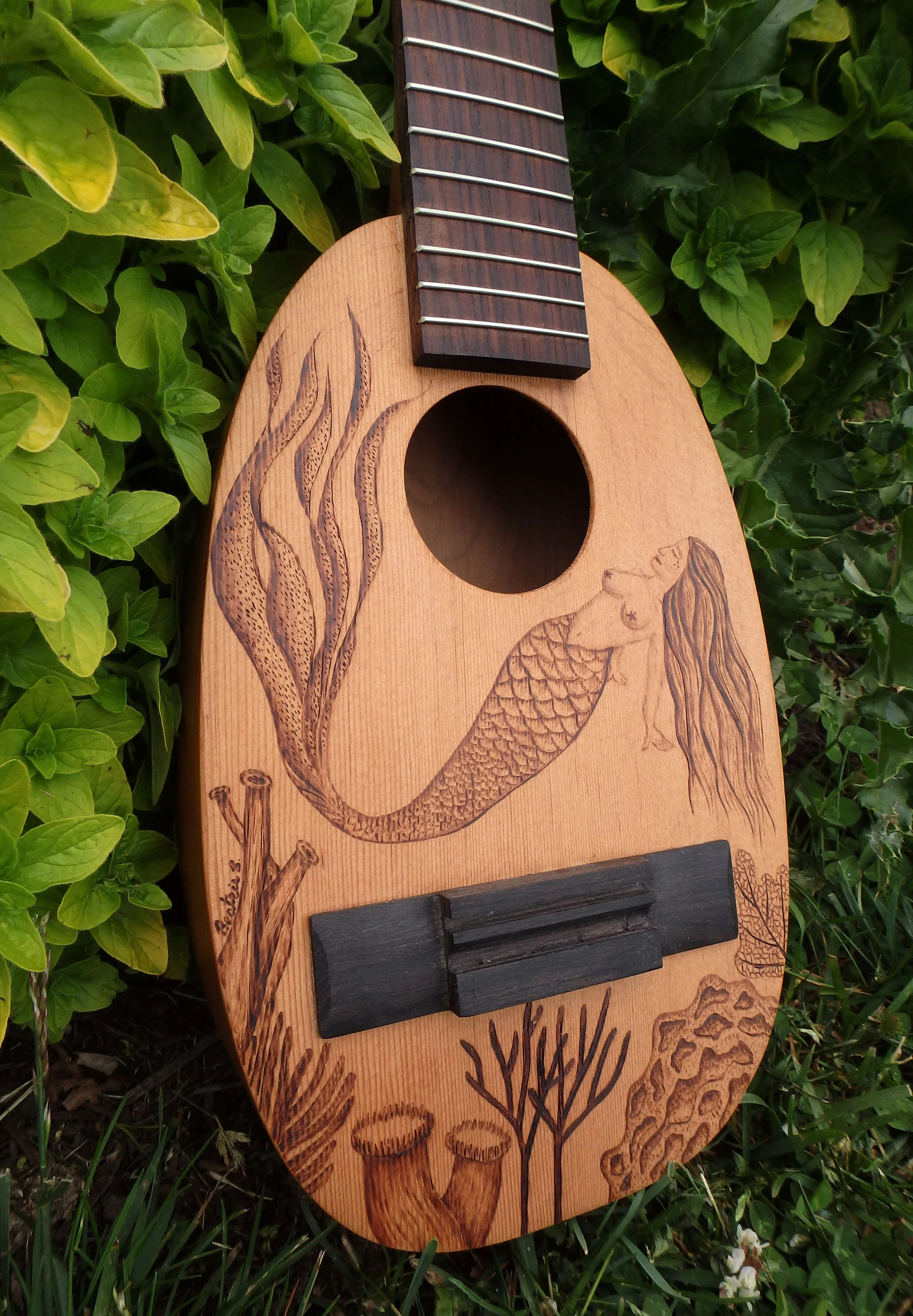mermaid ukulele • — Bisa Lisa Studio