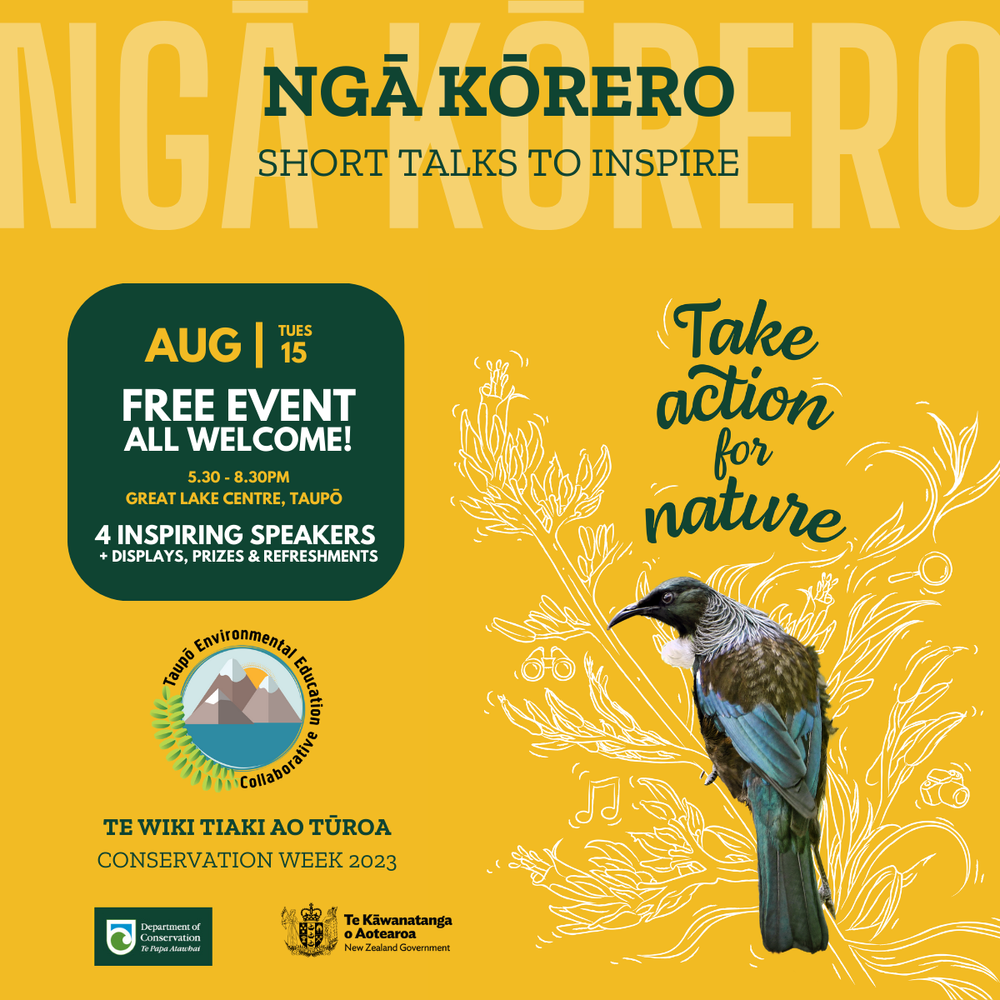 Conservation Week/Te Wiki Tiaki Ao Tūroa — Project Tongariro