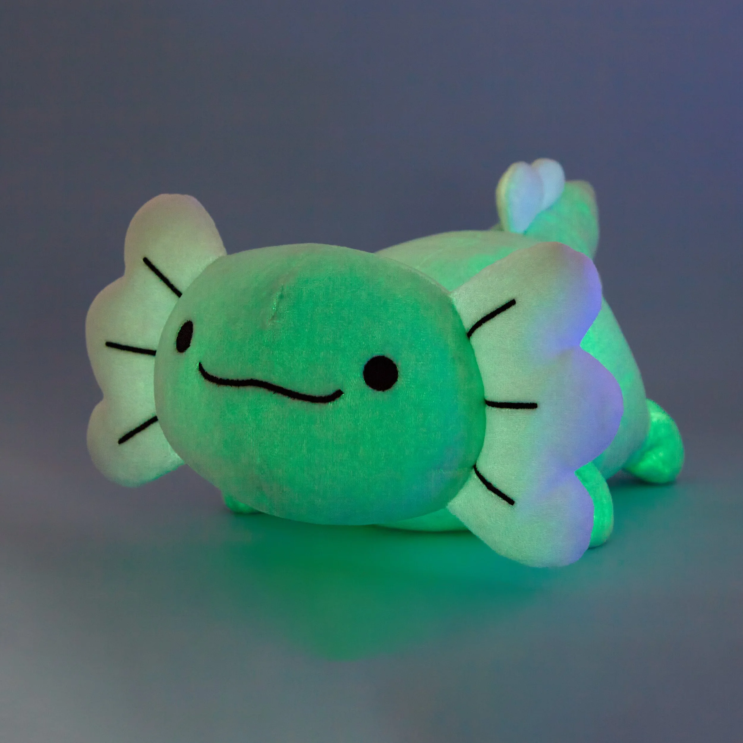 Axolotl Plush Toy (lilac/glow) — Higglebees