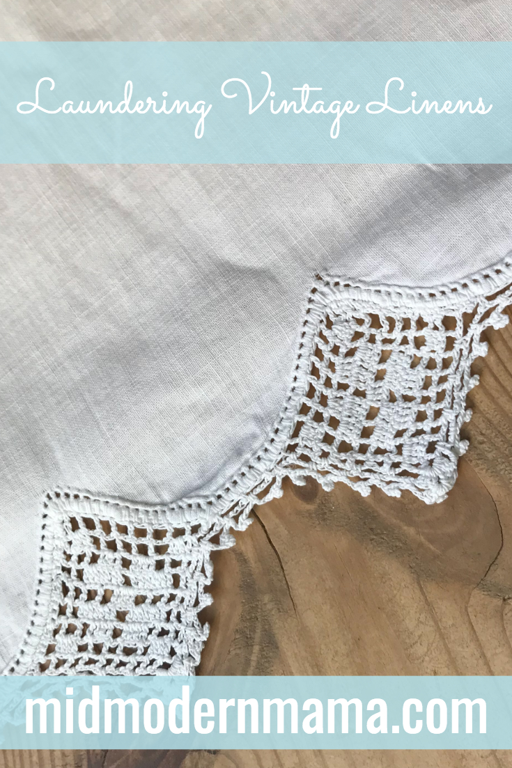 Laundering Vintage Linens — Wild Revival Garden & Home