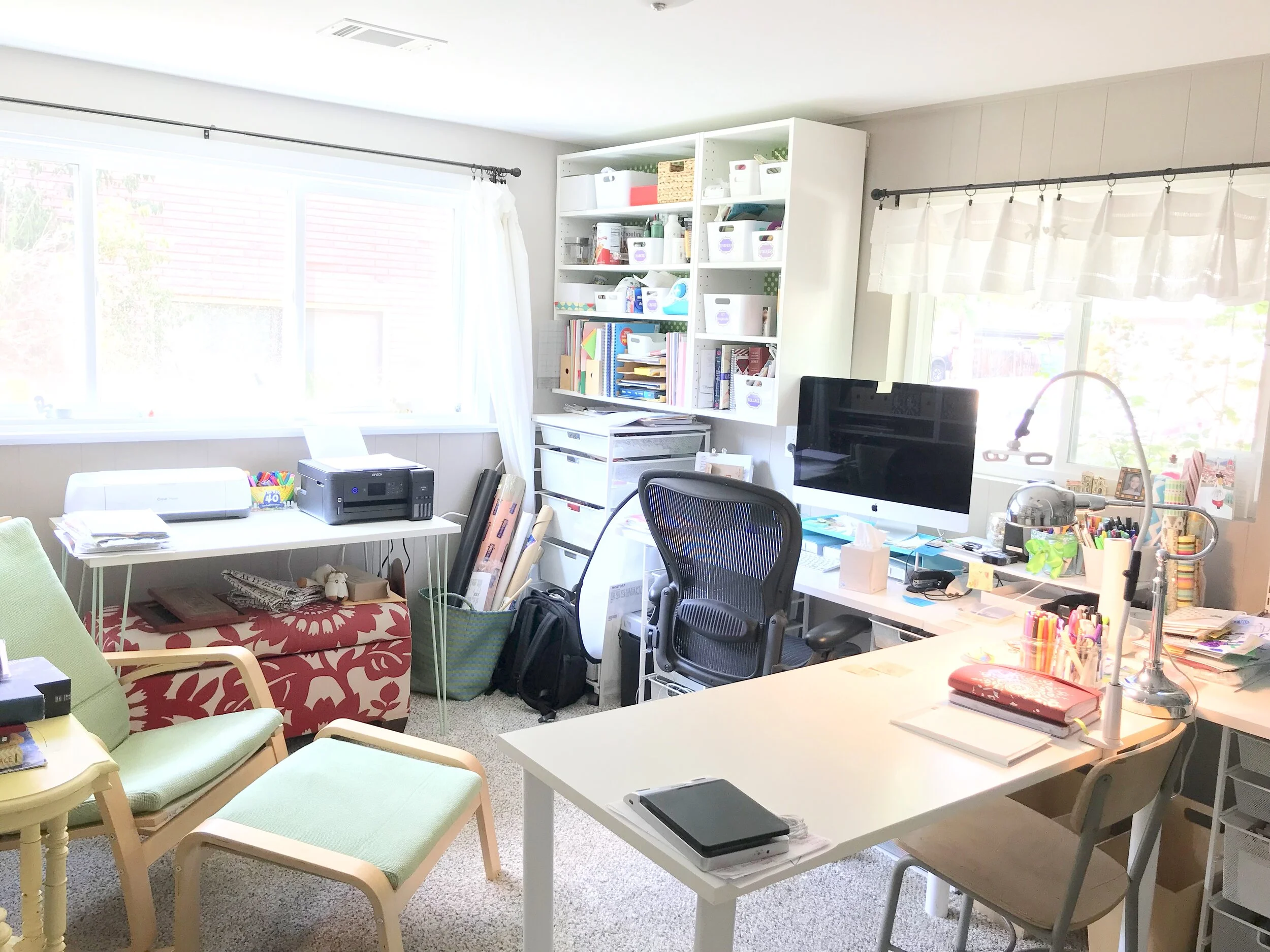 A Green Workroom Makeover — Wild Revival Garden & Home