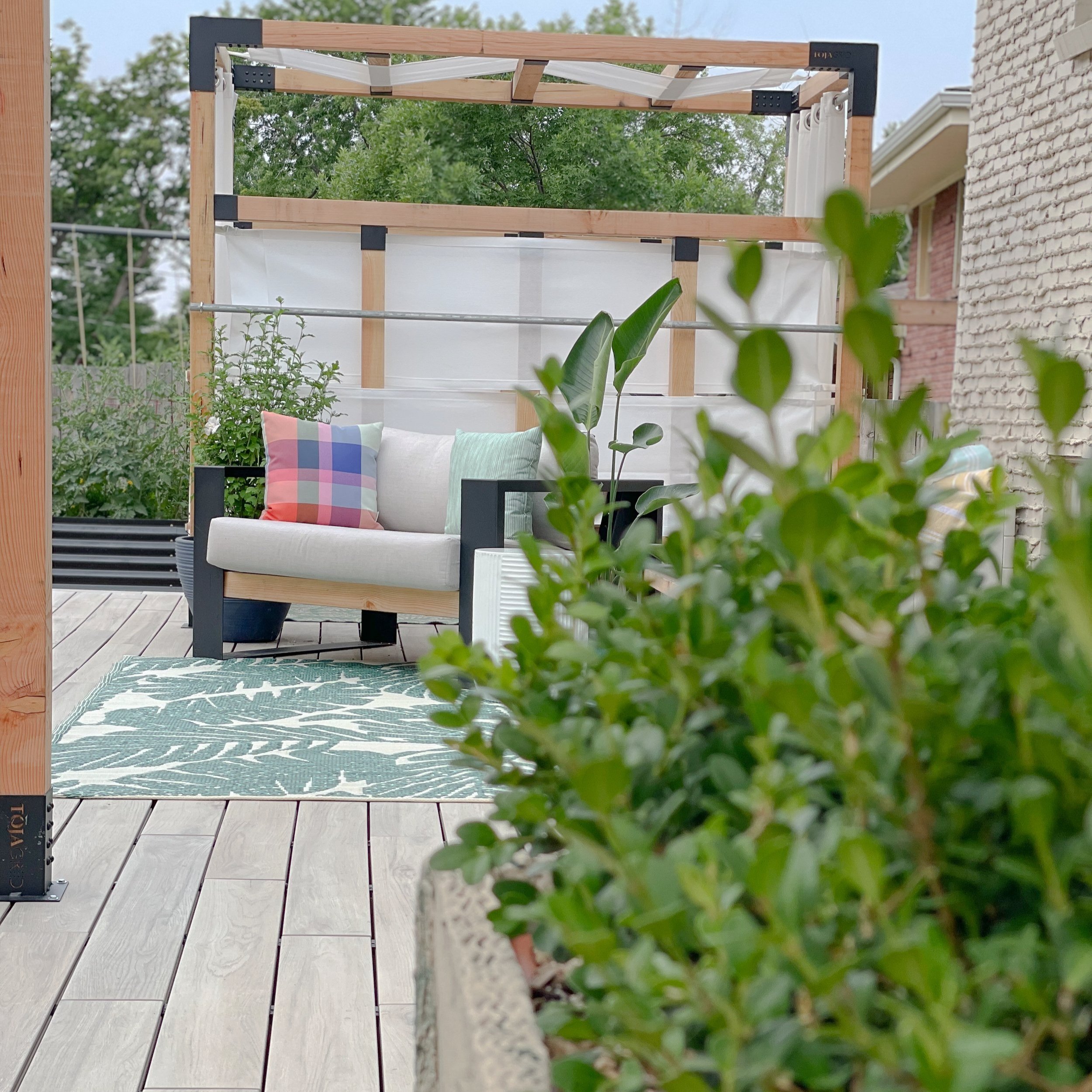 Transform Your Outdoor Space: Toja Grid Pergola Kits — Wild Revival ...