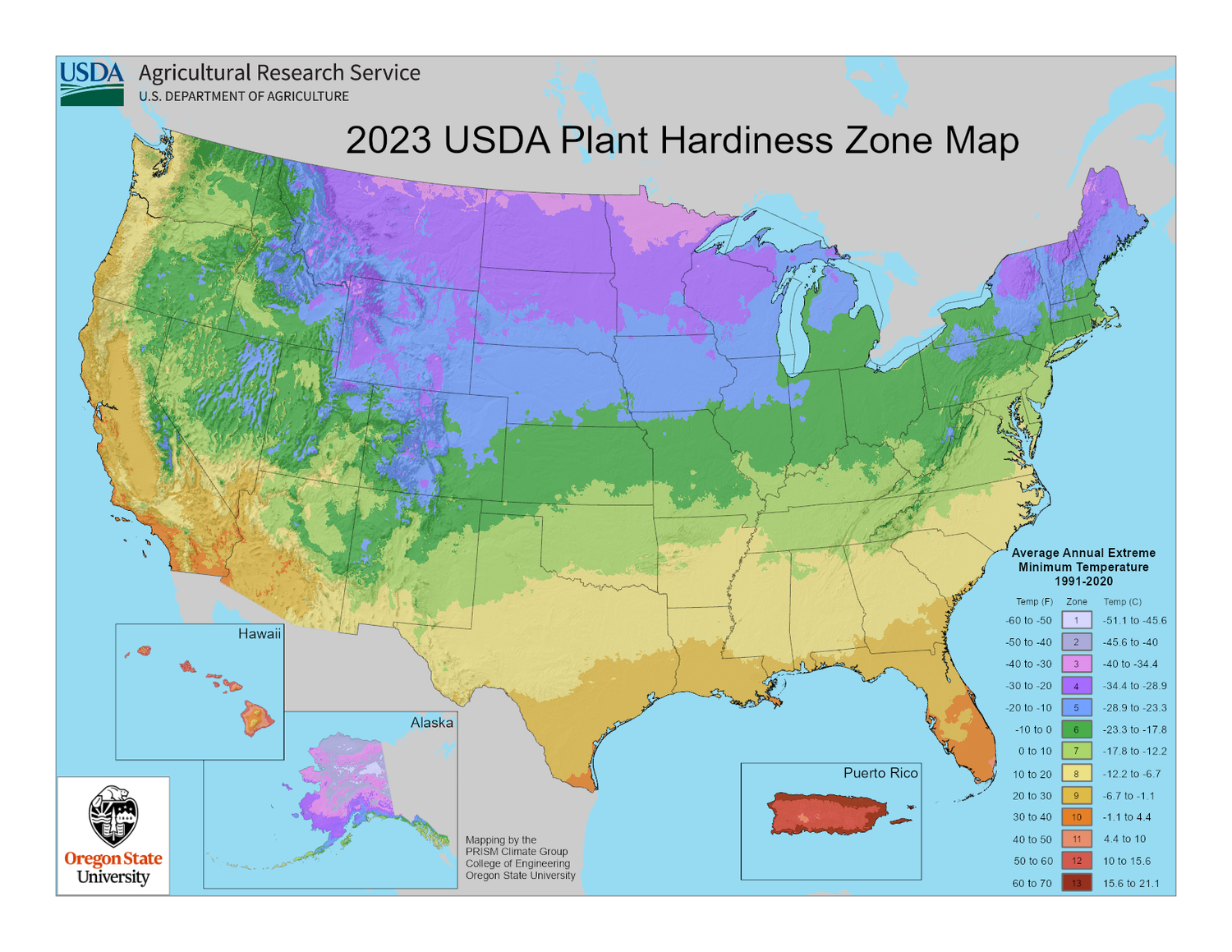 USDA Hardiness Zones: What They Are, What’s Changed, and Why They ...