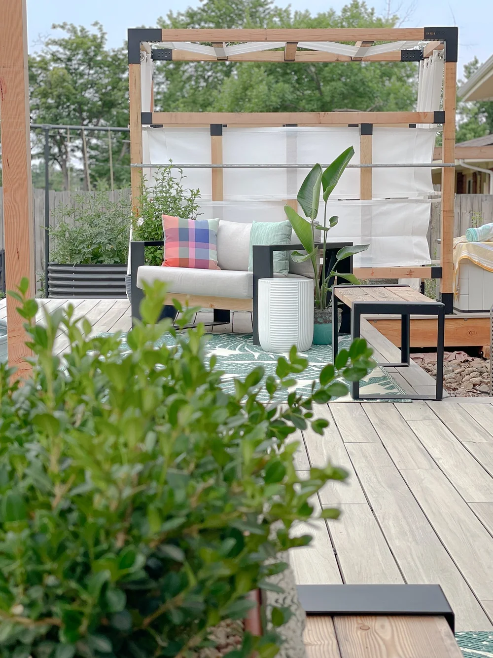 Transform Your Outdoor Space: Toja Grid Pergola Kits — Wild Revival ...