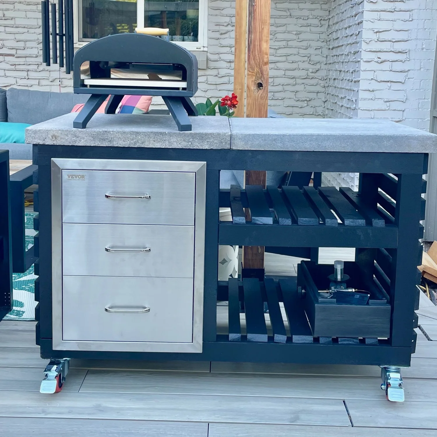 How to Build an Easy DIY Outdoor Kitchen: Step-by-Step Guide for a ...