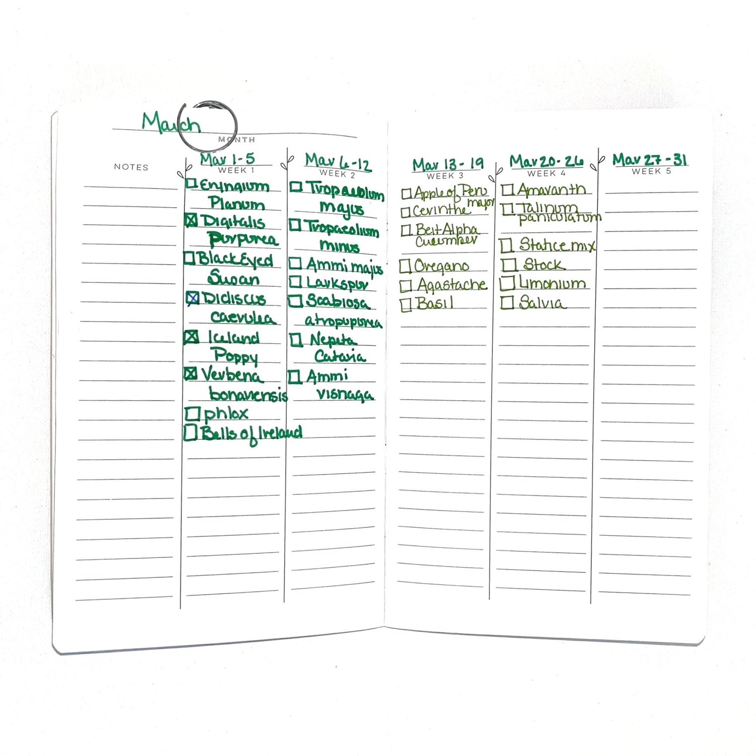 How to Start and Maintain a Gardening Journal: Tips for Success — Wild ...