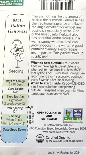 How to Know When to Start Seeds: Inside or Outside, and Following Seed ...