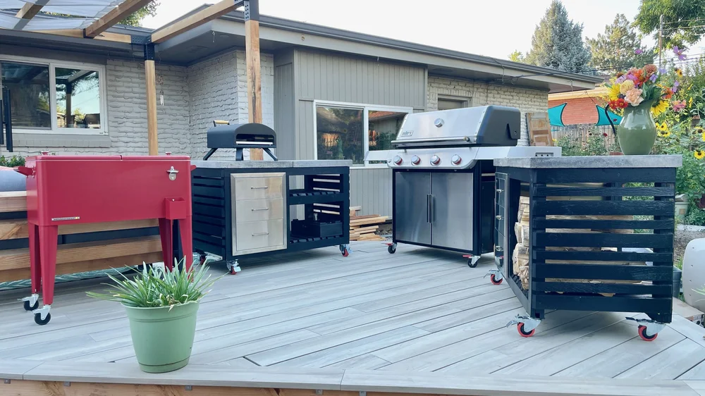 How to Build an Easy DIY Outdoor Kitchen: Step-by-Step Guide for a ...