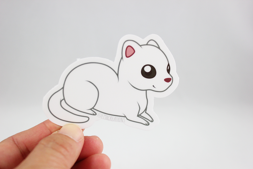 Chibi Ferret Drawing