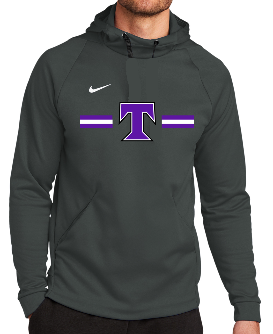 Trinity 3 Stripe w/ Trinity T Nike Hoodie Youth & Adult Apparel ...