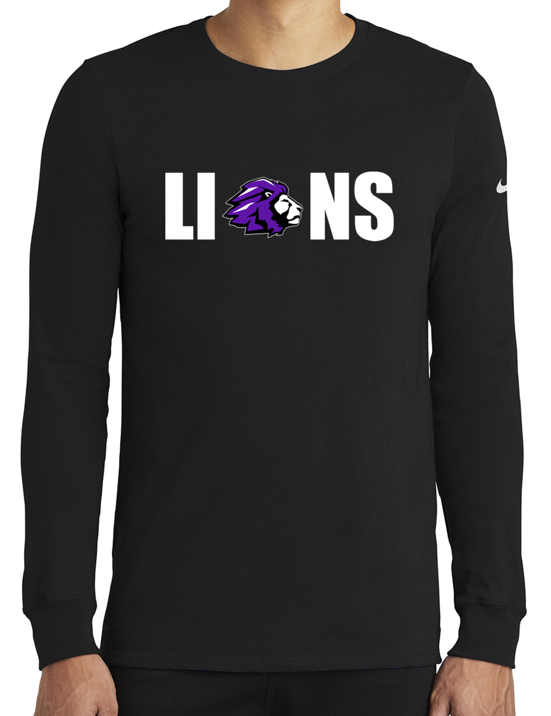 Trinity Lions w/ Lion Head Nike Cotton & Dri Fit T-Shirt Youth & Adult ...