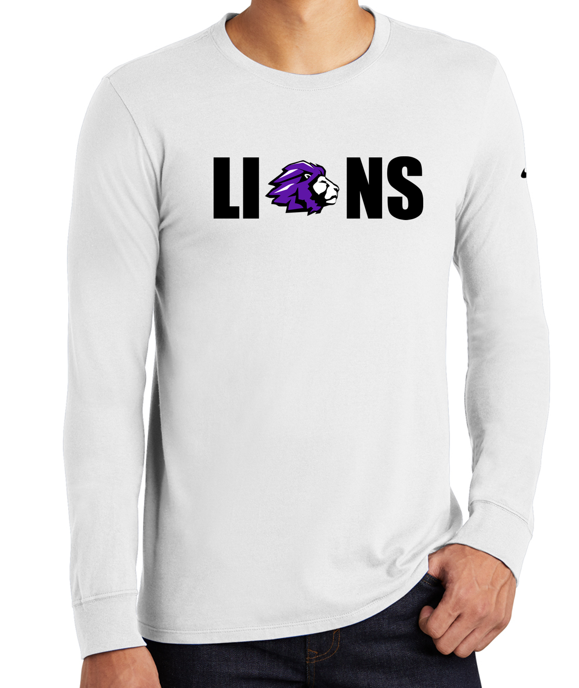 Trinity Lions w/ Lion Head Nike Cotton & Dri Fit T-Shirt Youth & Adult ...