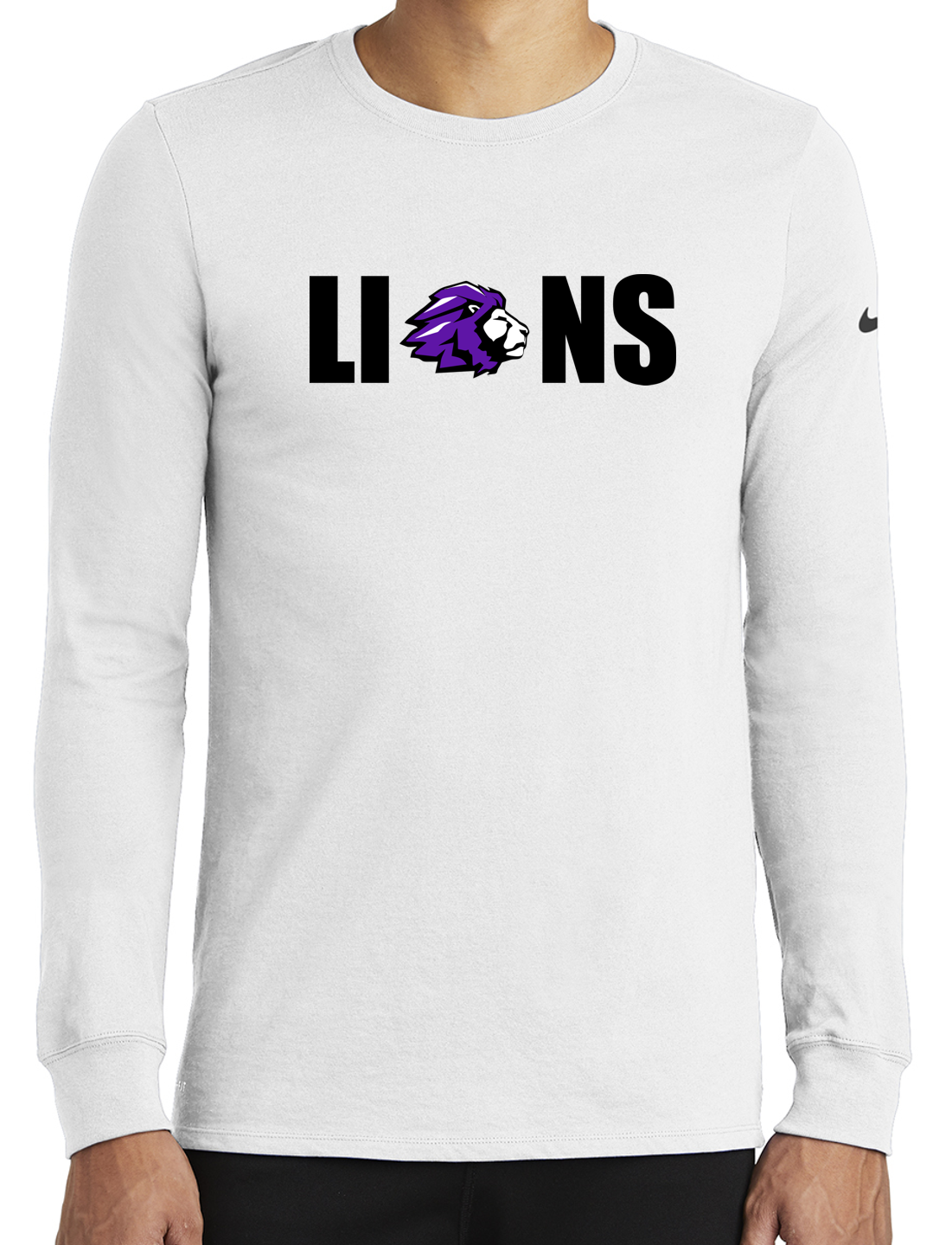 Trinity Lions w/ Lion Head Nike Cotton & Dri Fit T-Shirt Youth & Adult ...