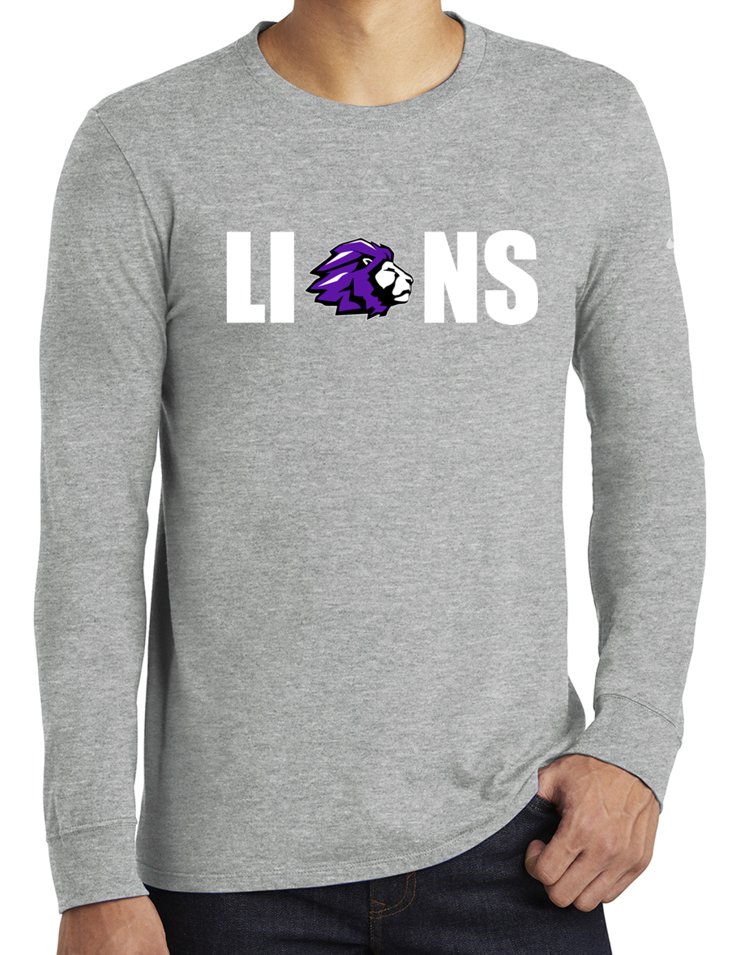 Trinity Lions w/ Lion Head Nike Cotton & Dri Fit T-Shirt Youth & Adult ...