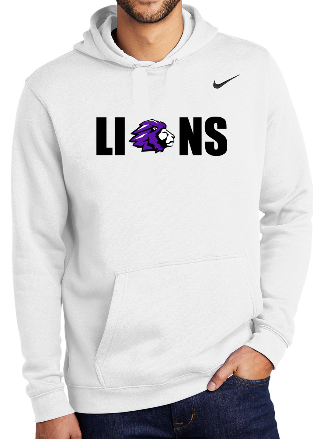 Trinity Lions w/ Lion Head Nike Hoodie Youth & Adult Apparel — Trinity ...