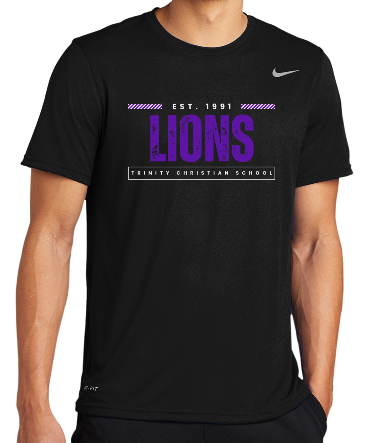 Trinity Est 1991 Lions Nike Cotton & Dri Fit T-Shirt Youth & Adult ...