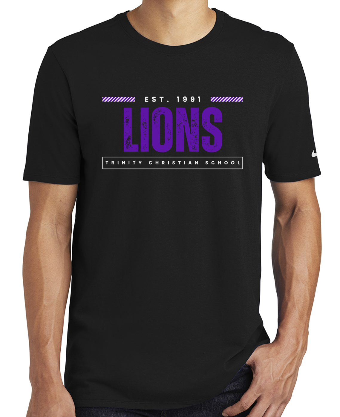 Trinity Est 1991 Lions Nike Cotton & Dri Fit T-Shirt Youth & Adult ...