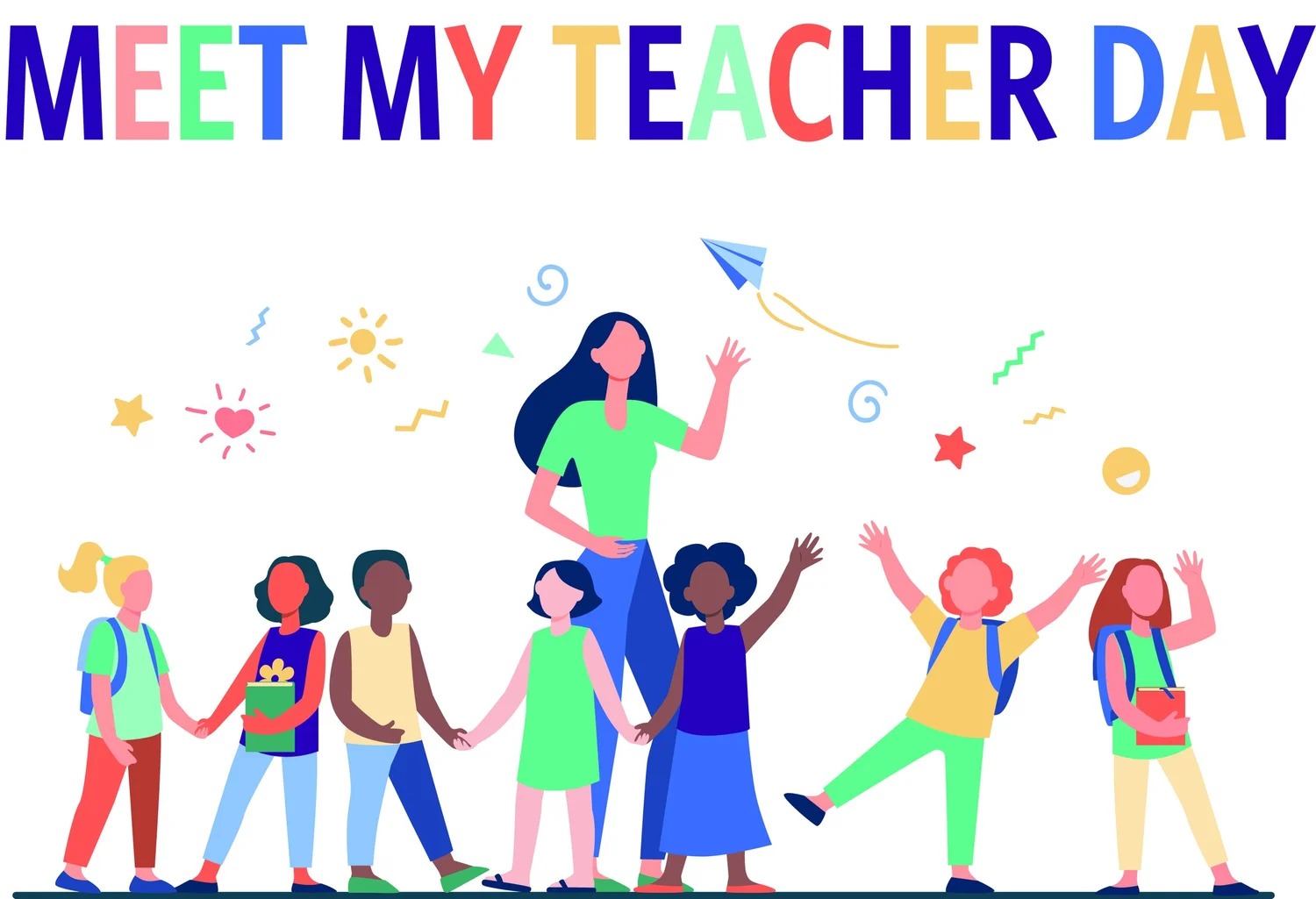 Meet With The Teacher Clipart