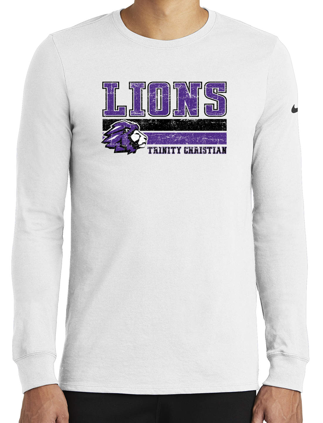 *NEW ARRIVAL* Trinity Distressed Lions Nike Cotton & Dri Fit T-Shirt ...