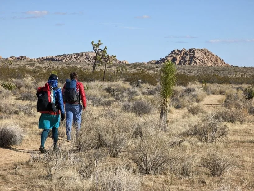 Hiking and Backpacking the California Riding Hiking Trail in Joshua Tree