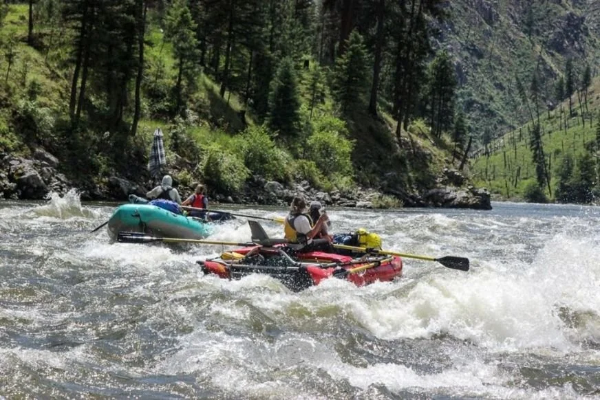 Rafting the Main Fork of the Salmon River