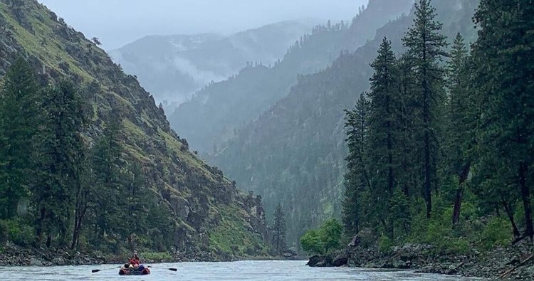 Rafting the Main Fork of the Salmon River