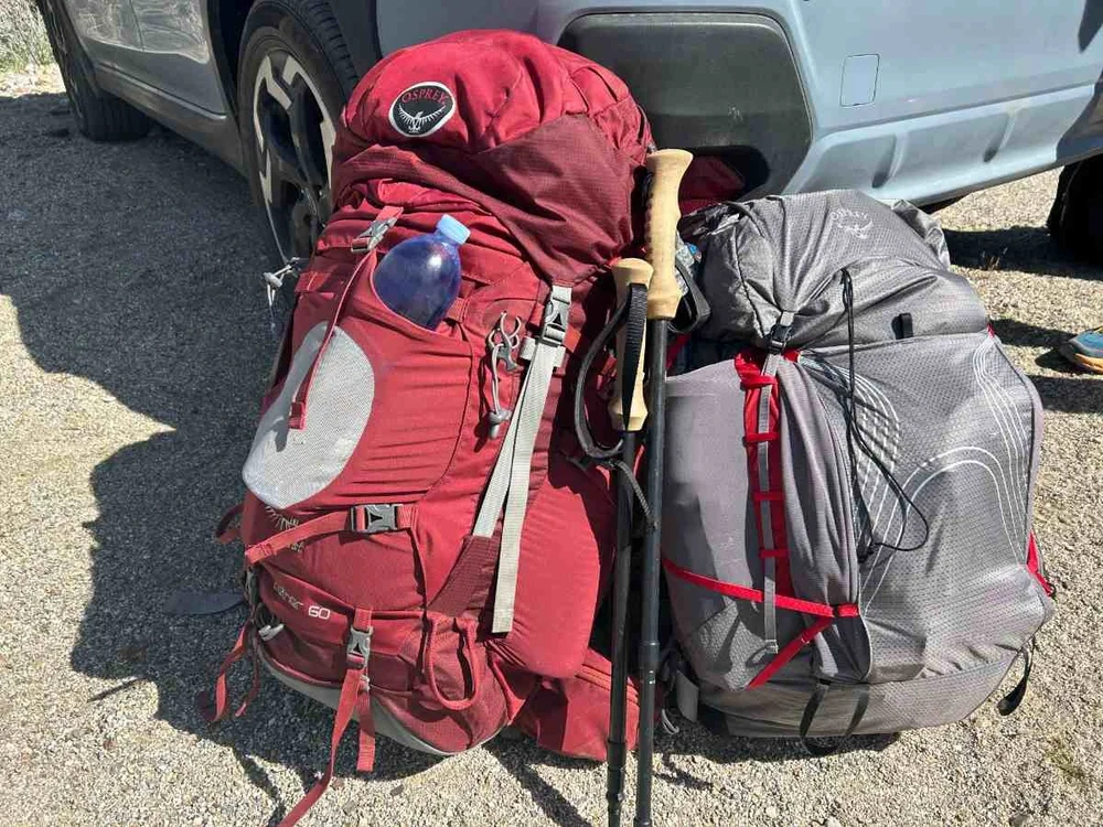 Osprey Exos Pro and Osprey Eja Pro Backpacking Backpack Review