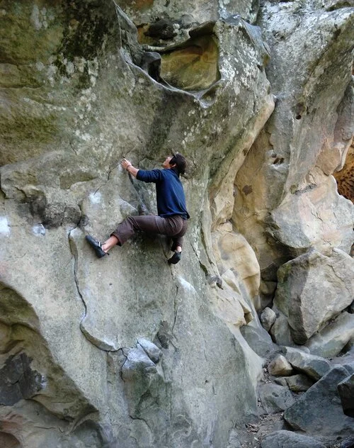 Climbing in Castle Rock State Park