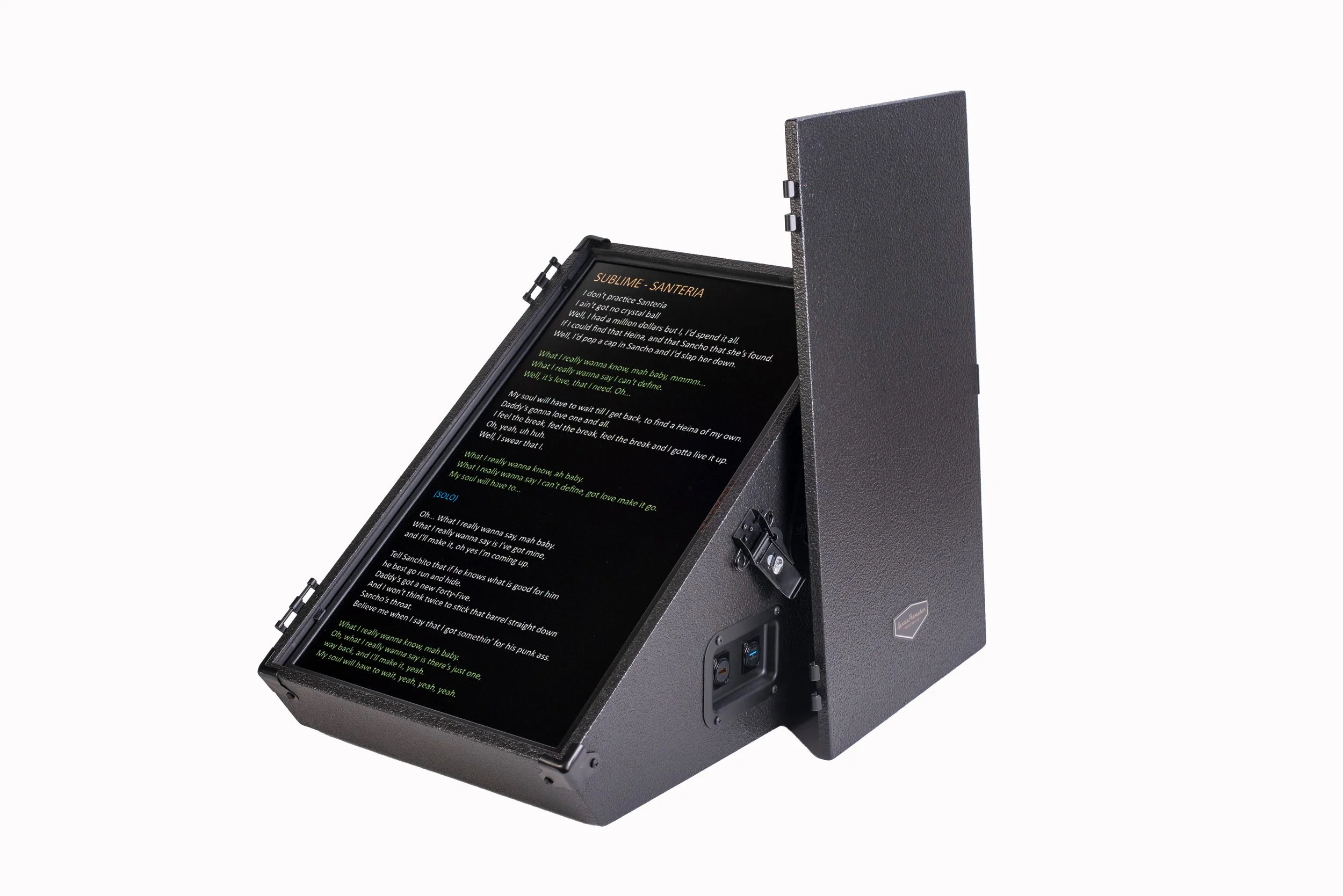 All-In-One Series | Wedge Teleprompters — Lyrics Prompter