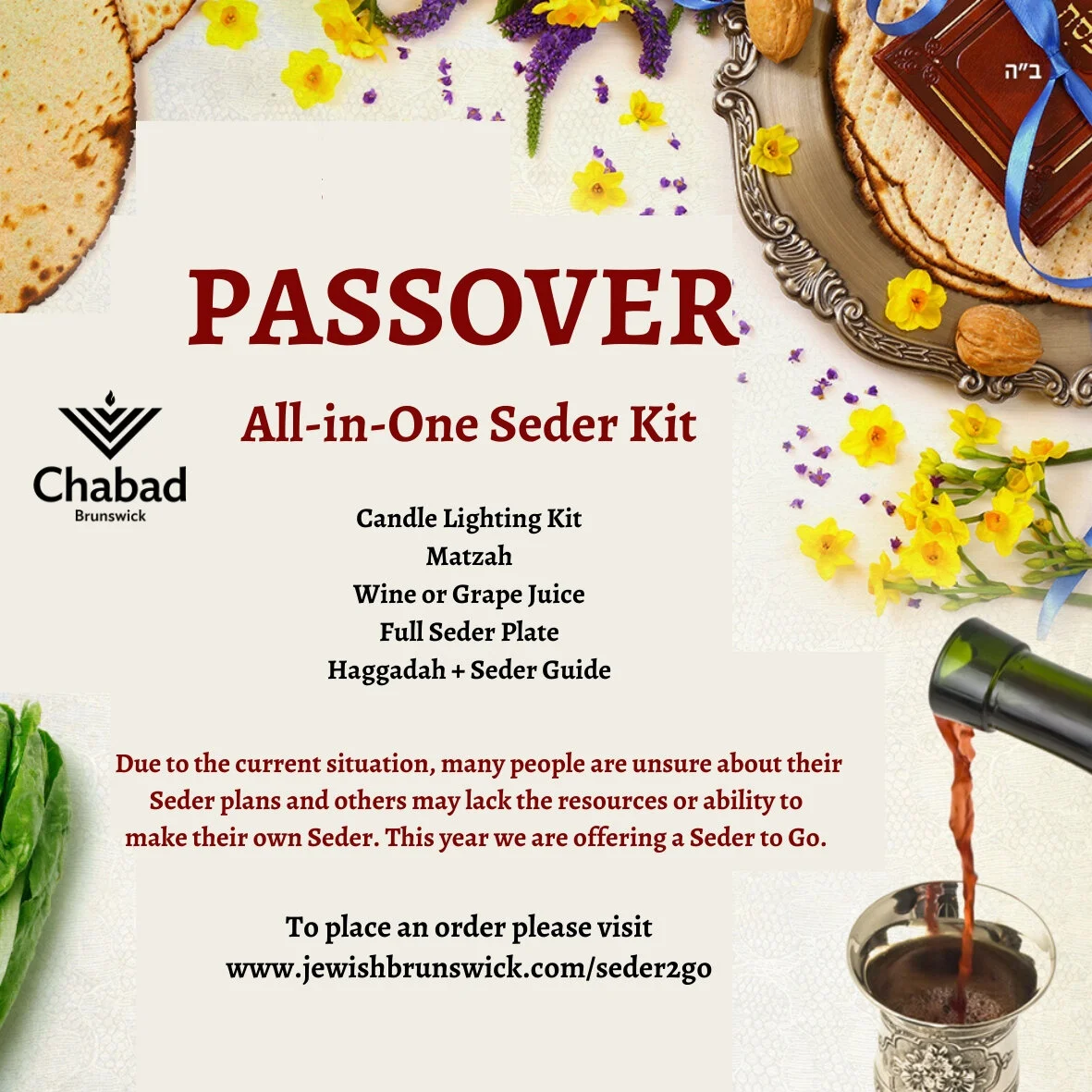 All-in-One Seder Kit — Chabad Jewish Center