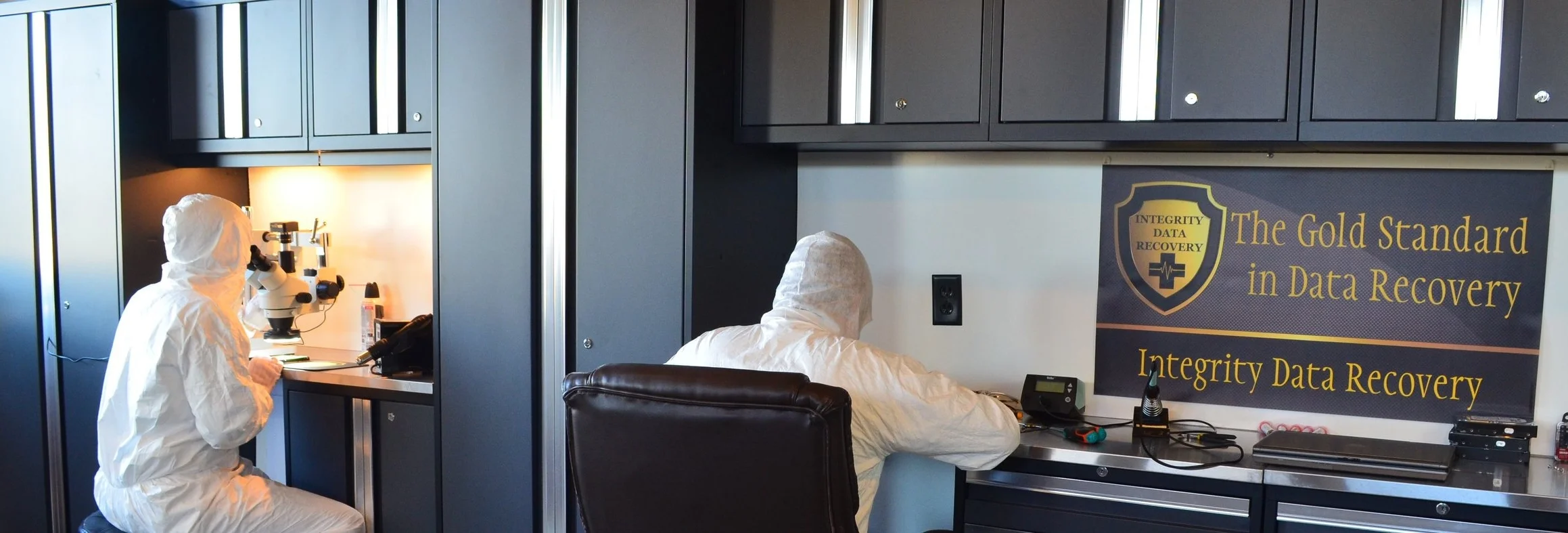 Integrity Data Recovery — In Lab Data Recovery clean room for repairing ...