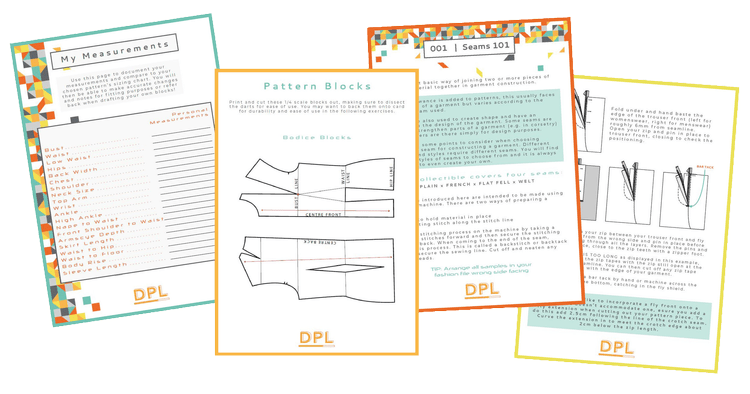 Fashion File - Learn to Draft & Sew Your Own Patterns — Digital Pattern ...