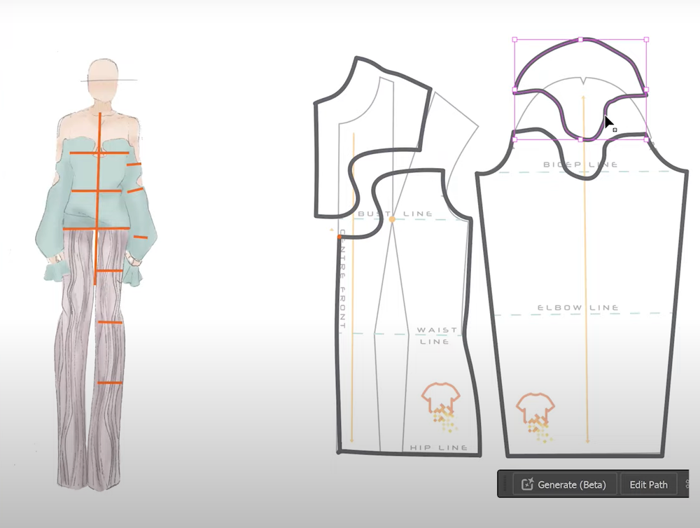 Learn How to Turn Your Design into a Sewing Pattern with This Easy ...