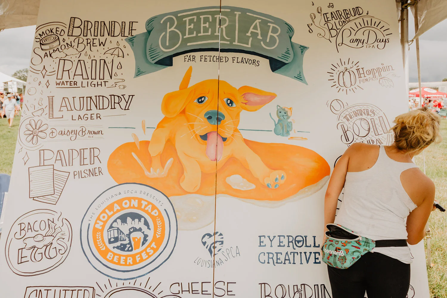 NOLA On Tap: Interactive Mural — EyeRoll Creative, LLC