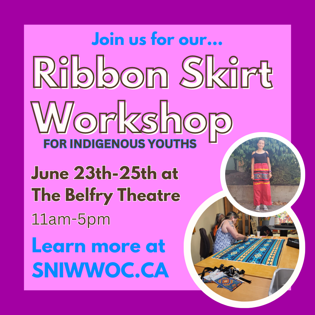 Ribbon Skirt Making Workshop — Support Network for Indigenous Women and ...