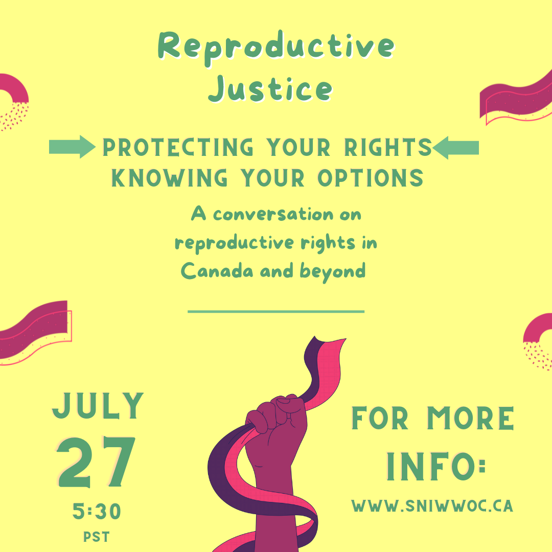 Reproductive Justice: Knowing ALL of your options — Support Network for ...
