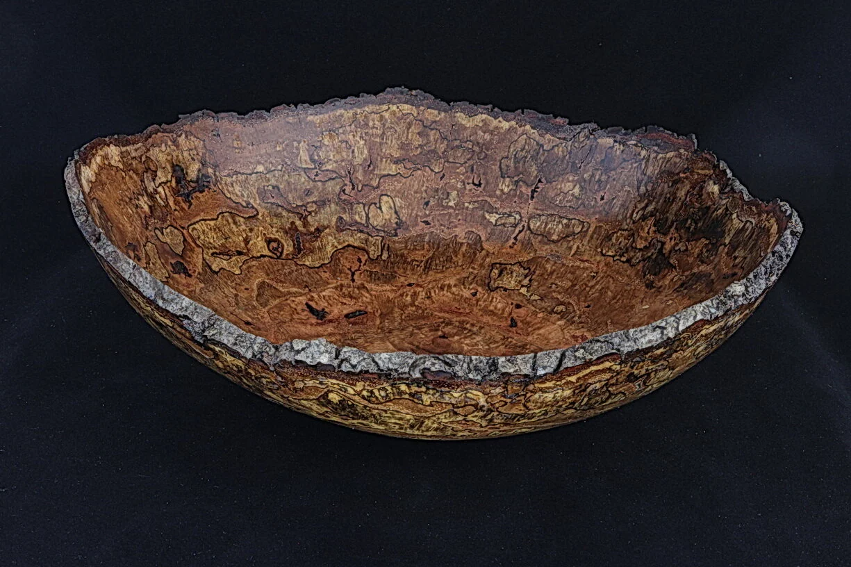 Preservation Tree Art - Live Edge Red Oak Burl