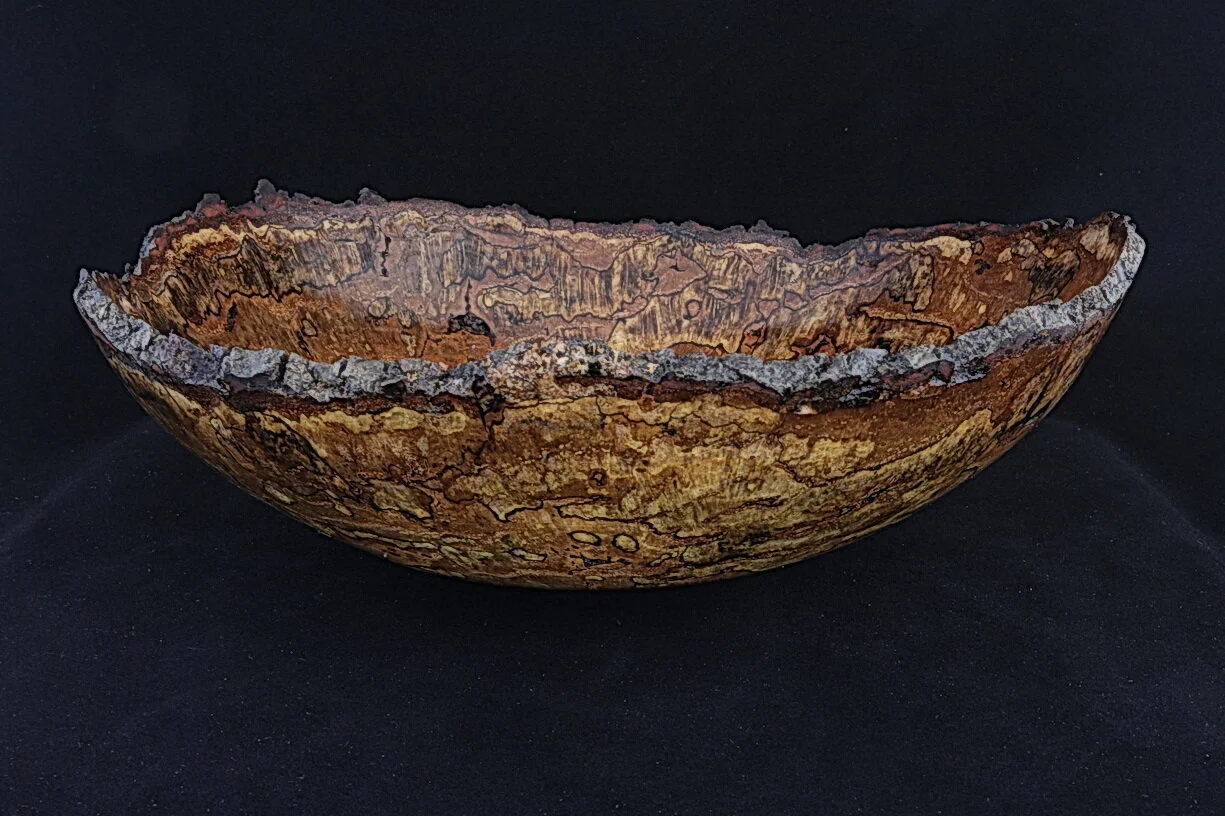 Preservation Tree Art - Live Edge Red Oak Burl