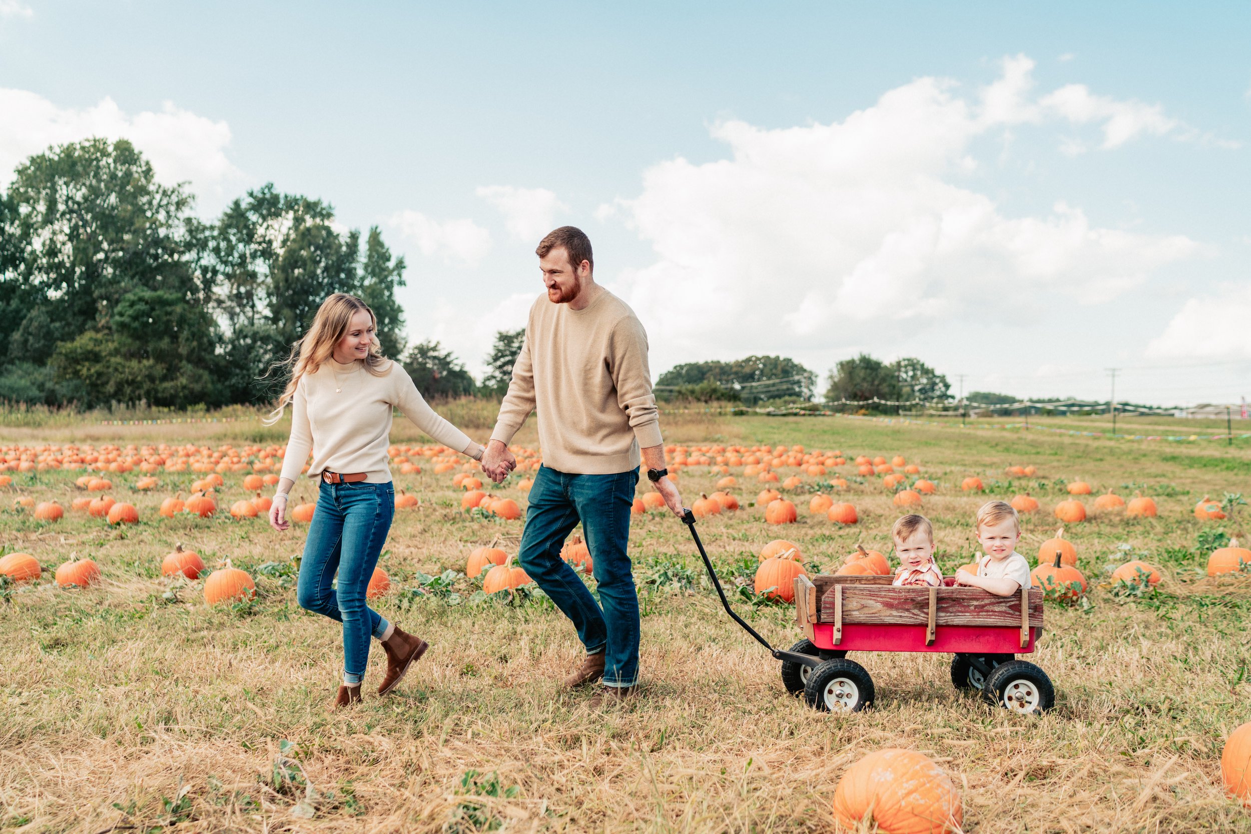 Pumpkin Patch Mini Sessions at Hodges Farm in Charlotte NC — Ash ...
