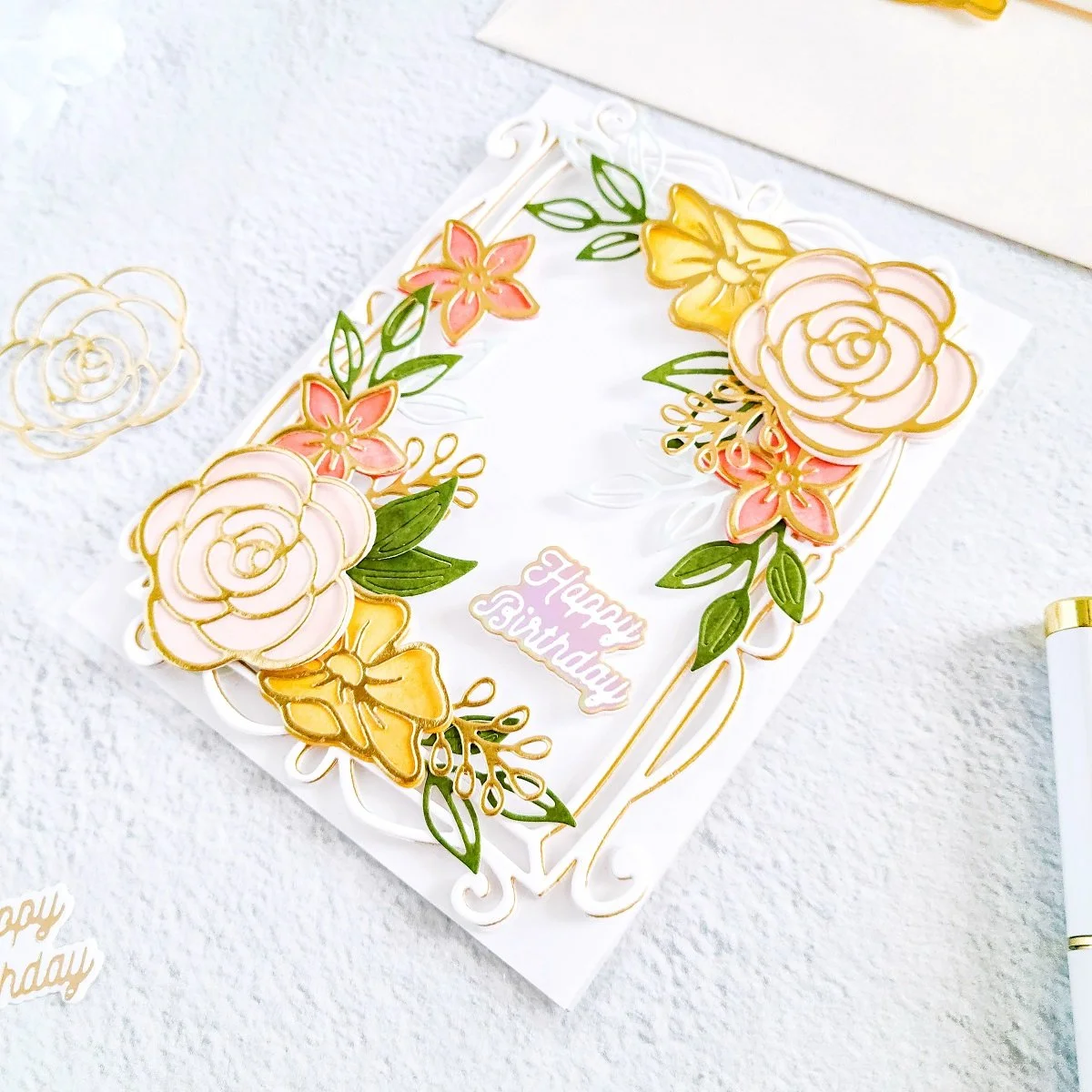 Spellbinders DEC-2021 DOM┃Inspiration Card — CARDSANDCRAFTSBYYAZ