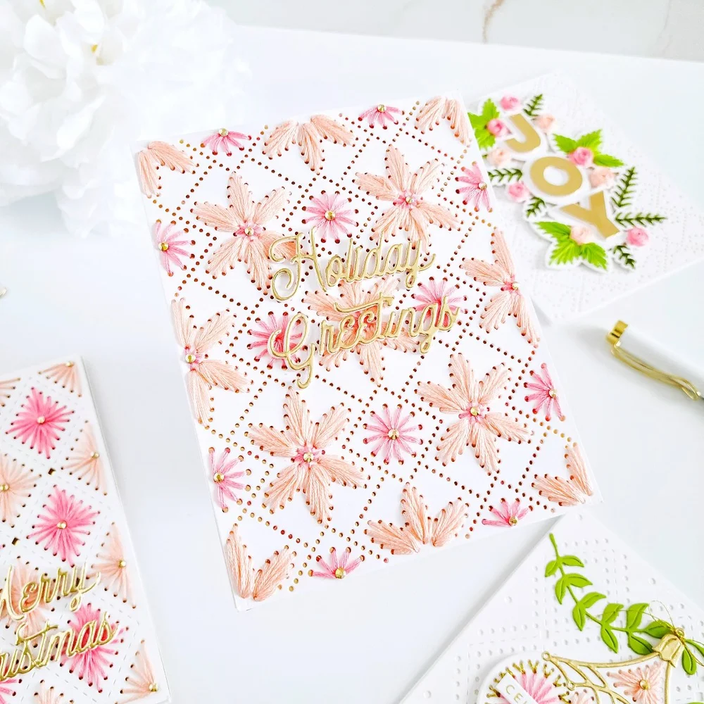 Spellbinders Stitchmas Christmas Collection┃Inspiration Cards ...