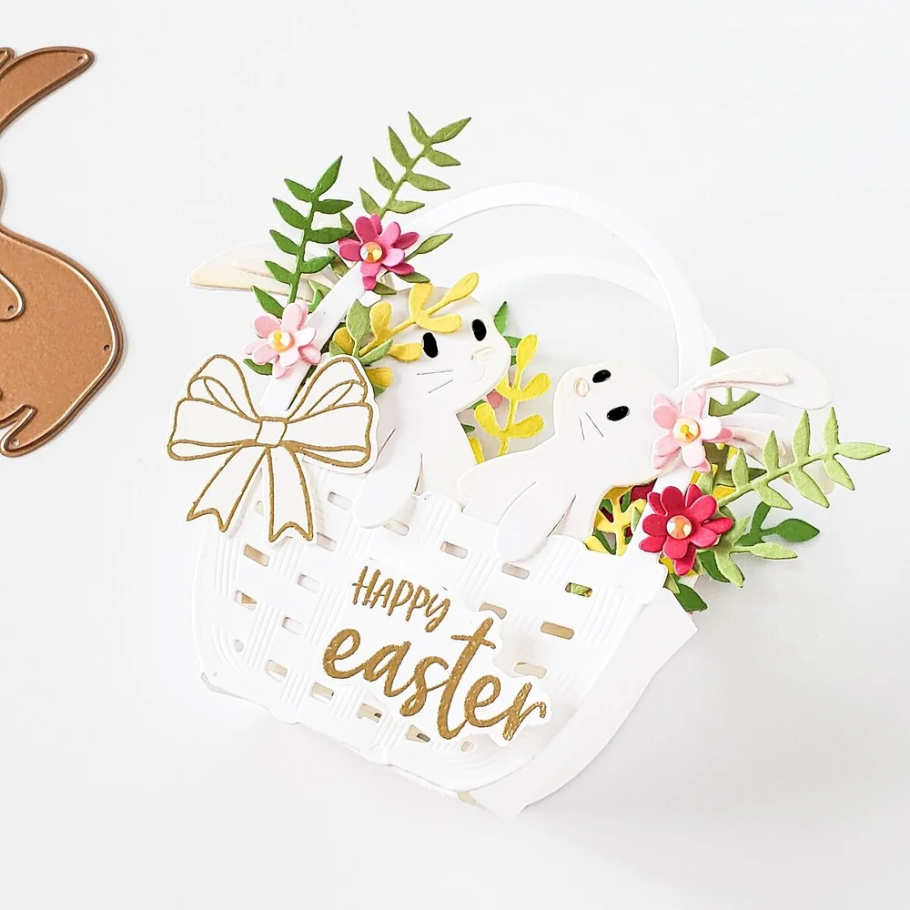 Spellbinders MAR20-DOML┃Easter Basket — CARDSANDCRAFTSBYYAZ