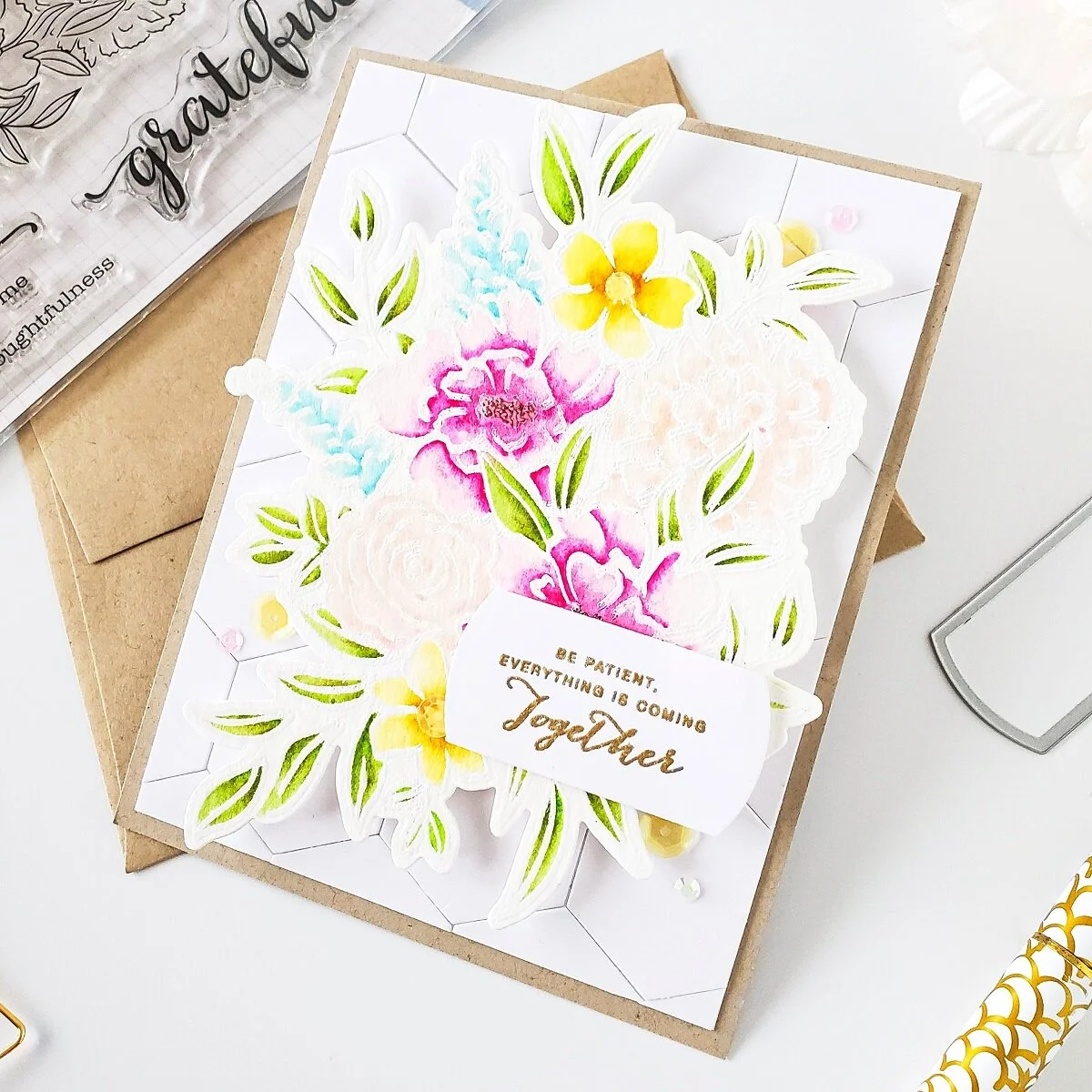 Heart and Soul Encouraging Words┃Inspiration Card — CARDSANDCRAFTSBYYAZ