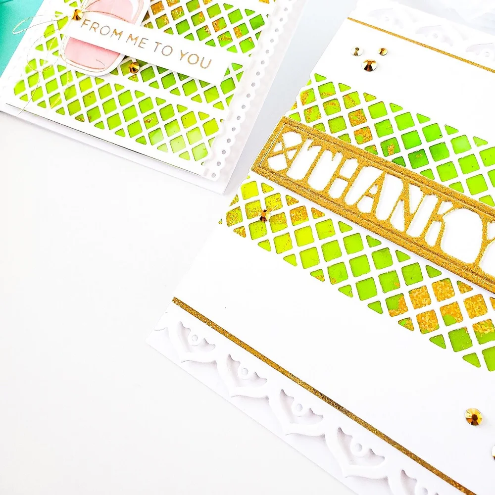Spellbinders DOM-MAY20┃Stacked Decorative Edges Inspiration Cards ...