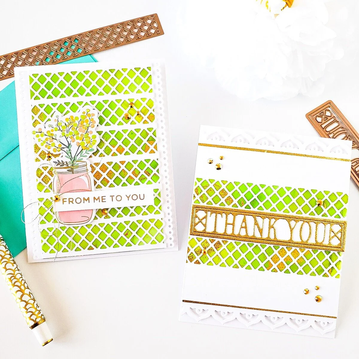 Spellbinders DOM-MAY20┃Stacked Decorative Edges Inspiration Cards ...